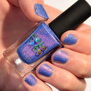 Holo Taco | Blue Rizzler | Nail Polish | Blue | Holographic - Shimmer