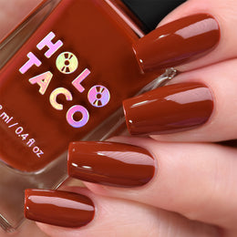 Holo Taco | Brick Wall | Nail Polish | Red | Creme