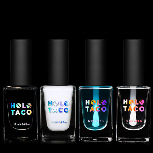 Top & Base Coats – Holo Taco