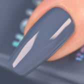 Holo Taco | Cold Slate | Nail Polish | Blue | Creme