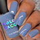 Holo Taco | Cold Slate | Nail Polish | Blue | Creme