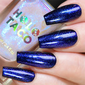 Holo Taco | Freezer Burn | Nail Polish | Blue - Indigo | Shimmer