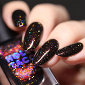 Holo Taco | Waste Of Space | Nail Polish | Black | Flakie - Holographic ...