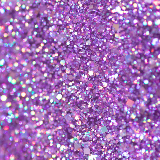 Holo Taco | Glitch & Glam | Nail Polish | Purple | Glitter - Holographic