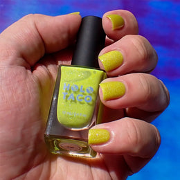 Holo Taco | Hi-Def | Nail Polish | Yellow | Glitter - Holographic