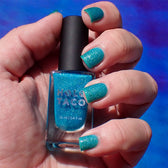 Holo Taco | Be Kind Rewind | Nail Polish | Blue | Glitter - Holographic