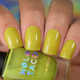 Holo Taco | Hi-Def | Nail Polish | Yellow | Glitter - Holographic
