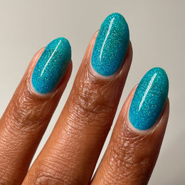 Holo Taco | Be Kind Rewind | Nail Polish | Blue | Glitter - Holographic