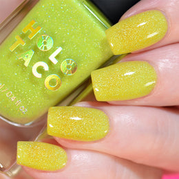 Holo Taco | Hi-Def | Nail Polish | Yellow | Glitter - Holographic