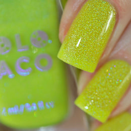 Holo Taco | Hi-Def | Nail Polish | Yellow | Glitter - Holographic