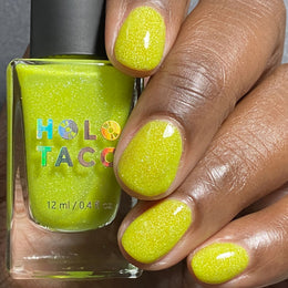 Holo Taco | Hi-Def | Nail Polish | Yellow | Glitter - Holographic