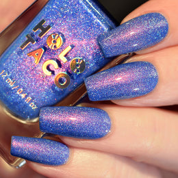 Holo Taco | Blue Rizzler | Nail Polish | Blue - Indigo | Holographic ...