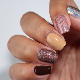 Holo Taco | Safe For Work Bundle | Nail Polish | Brown