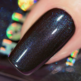 Holo Taco | Bat B*tch | Nail Polish | Black | Shimmer