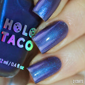 Holo Taco | Shadow Lake | Nail Polish | Blue - Grey - Indigo