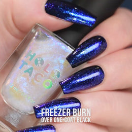 Holo Taco | Freezer Burn | Nail Polish | Blue - Indigo | Shimmer