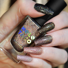 Holo Taco | Holo Barista Bundle | Nail Polish | Brown | Holographic