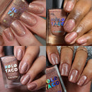 Holo Taco | Holo Barista Bundle | Nail Polish | Brown | Holographic