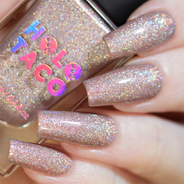 Holo Taco | Holo Barista Bundle | Nail Polish | Brown | Holographic