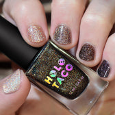 Holo Taco | Holo Barista Bundle | Nail Polish | Brown | Holographic