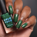 Holo Taco | Everything Is Pine | Nail Polish | Green | Glitter - Holographic