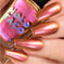 Holo Taco | Sunset Simulation | Nail Polish | Orange - Pink - Magenta - Gold | Multichrome - Shimmer