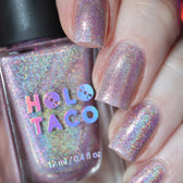 Holo Taco | Toe Beans | Nail Polish | Pink | Holographic