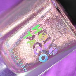 Holo Taco | Toe Beans | Nail Polish | Pink | Holographic