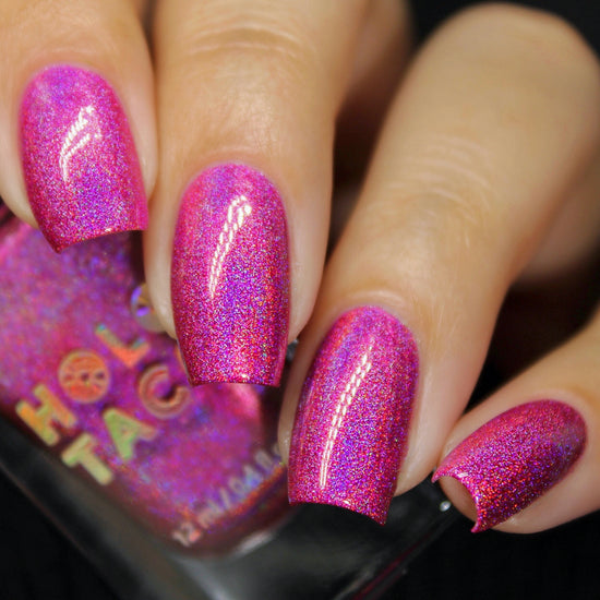 Holo Taco | Hot-Wire Pink | Nail Polish | Pink - Magenta | Holographic
