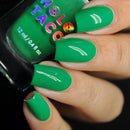 Holo Taco | Green Screen | Nail Polish | Green | Creme